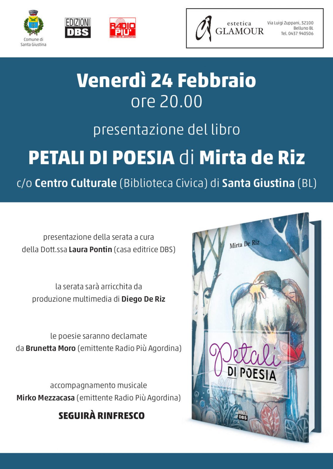 Locandina Presentazione Libro - Edizioni DBS